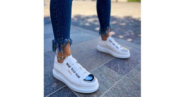 Mens Sneakers - White - 251 - 251-WHITE